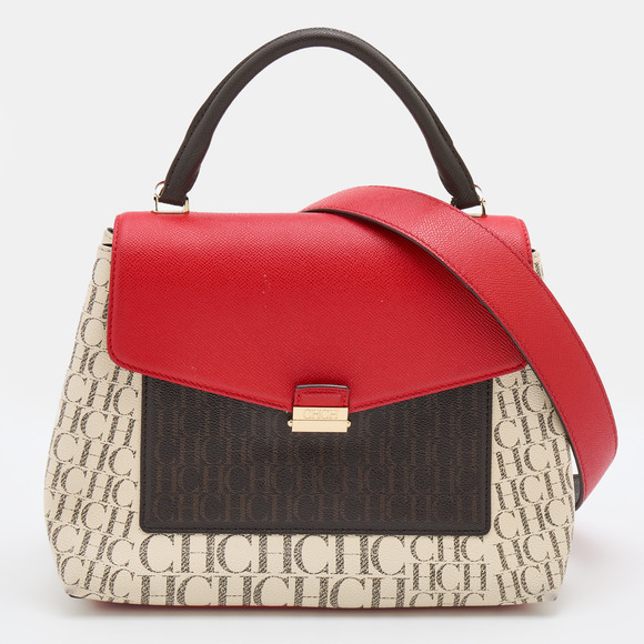 Carolina Herrera | Bags | Ch Carolina Herrera Multicolor Monogram ...